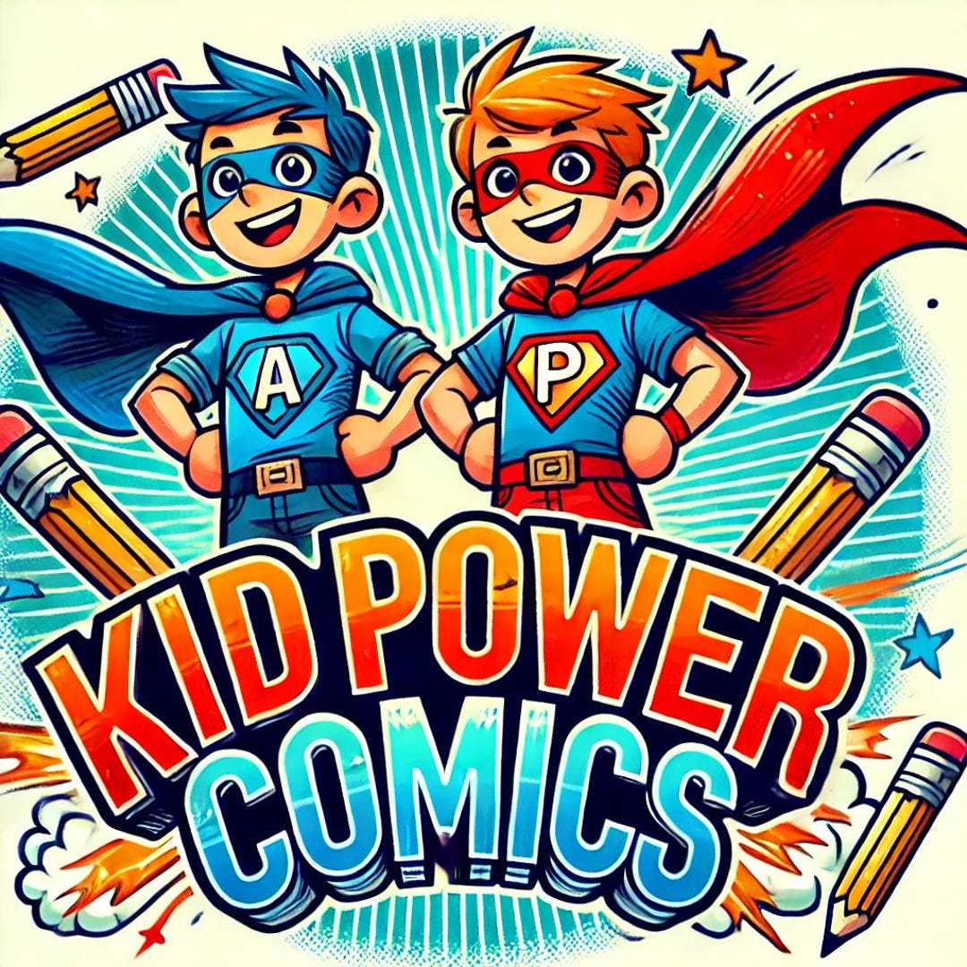 Custom Comics, Comics for Kids, Custom Superhero, Kid Power Comics - Etsy