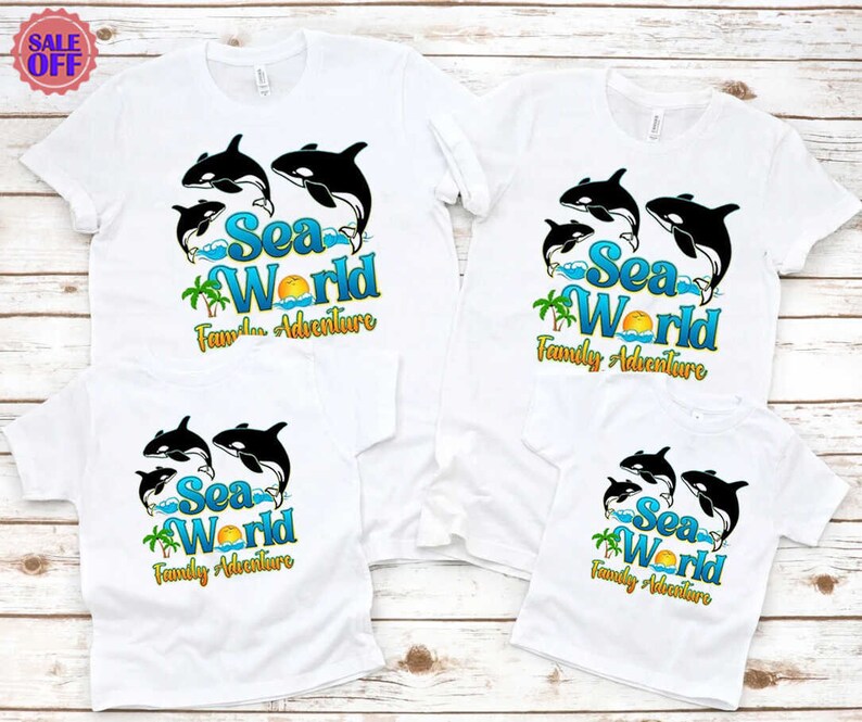 Customized Sea World Family Shirts, Sea World 2024 Trip Shirt, Sea ...