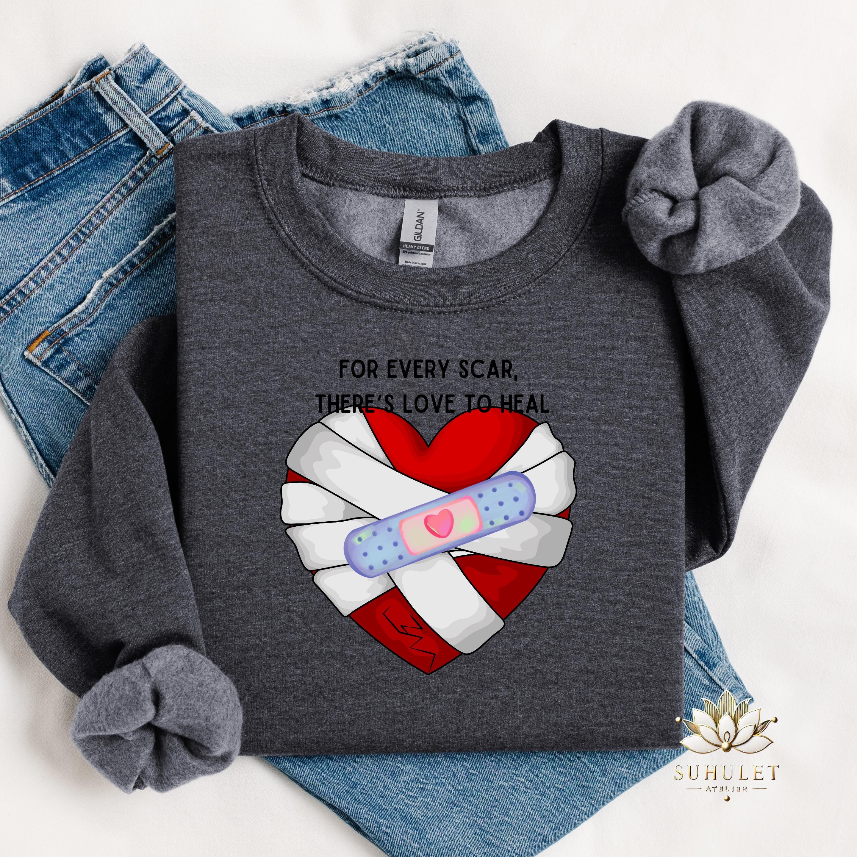 Healing Heart Clipart: Bandage Illustration (PNG, SVG, PDF) - Etsy