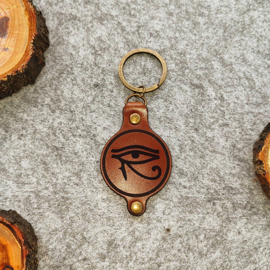 Eye of Horus Keychain, Eye of Ra Keychain, Egyptian Eye Keychain ...