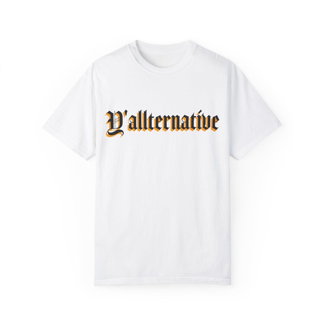 Y'allternative, Funny Goth Country Western T-shirt, Unisex Shirt ...