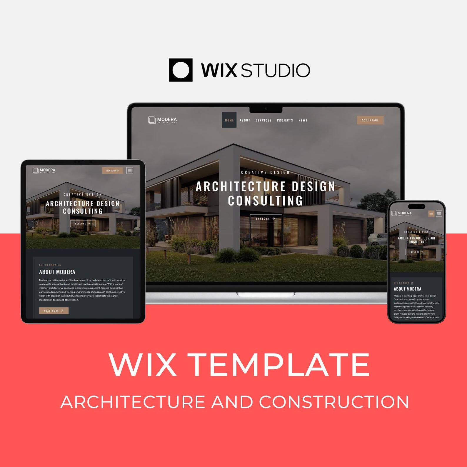 Wix Template for Interior, Architecture Design and Construction ...