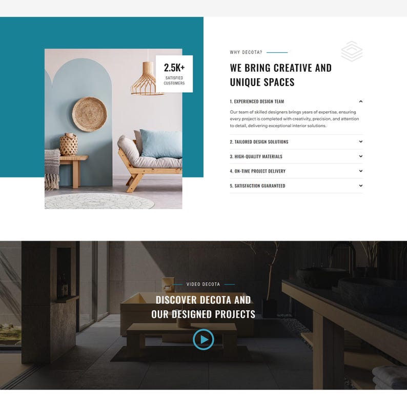 Wix Template for Interior, Architecture and Decoration Services ...