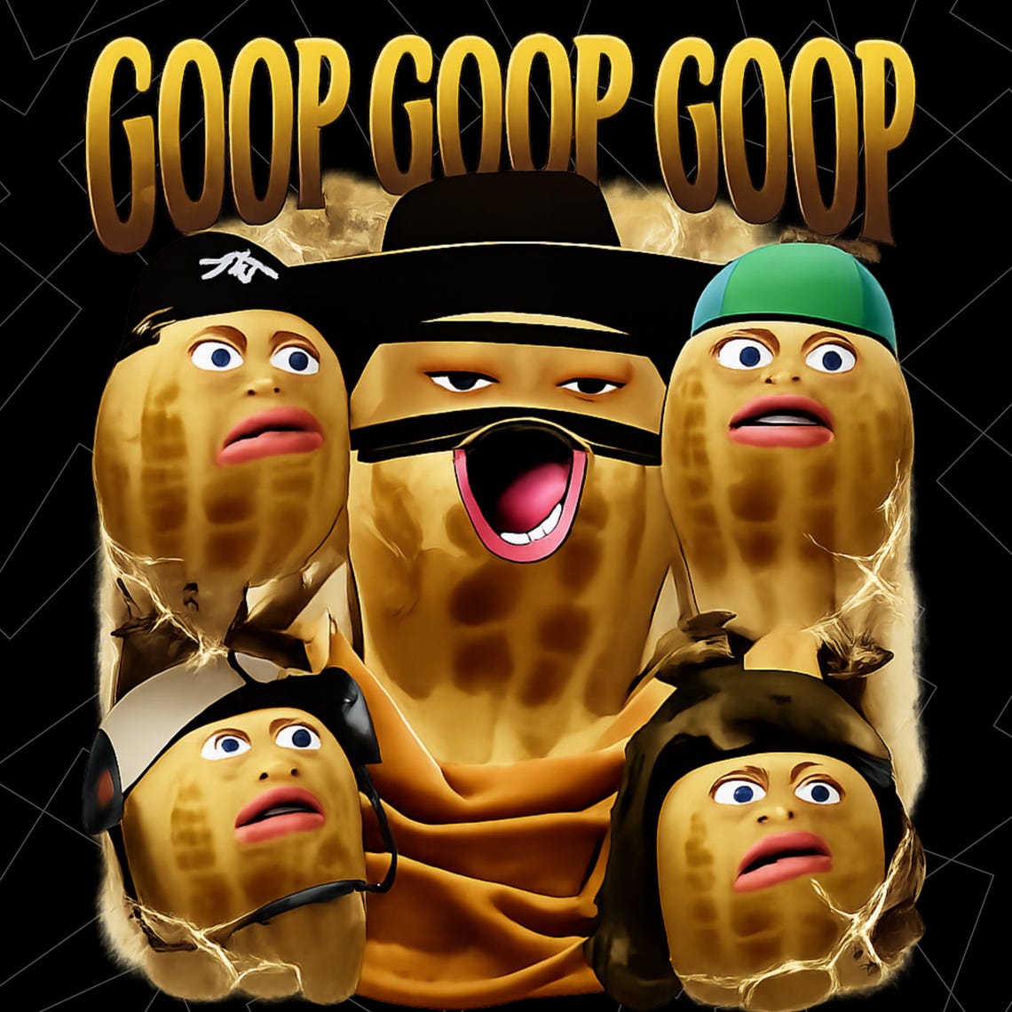 The Burnt Peanut GOOP Png, Bungulator Png, Funny Meme Png, Funny Meme ...