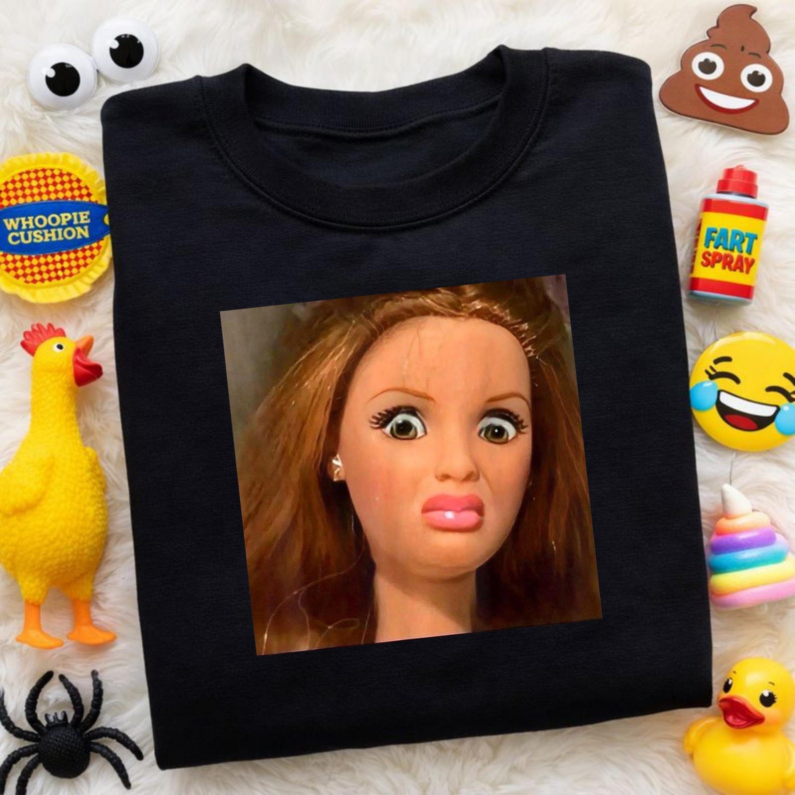 Viral Disgusting Doll Meme PNG, Doll Face PNG, OMG Surprise Face ...