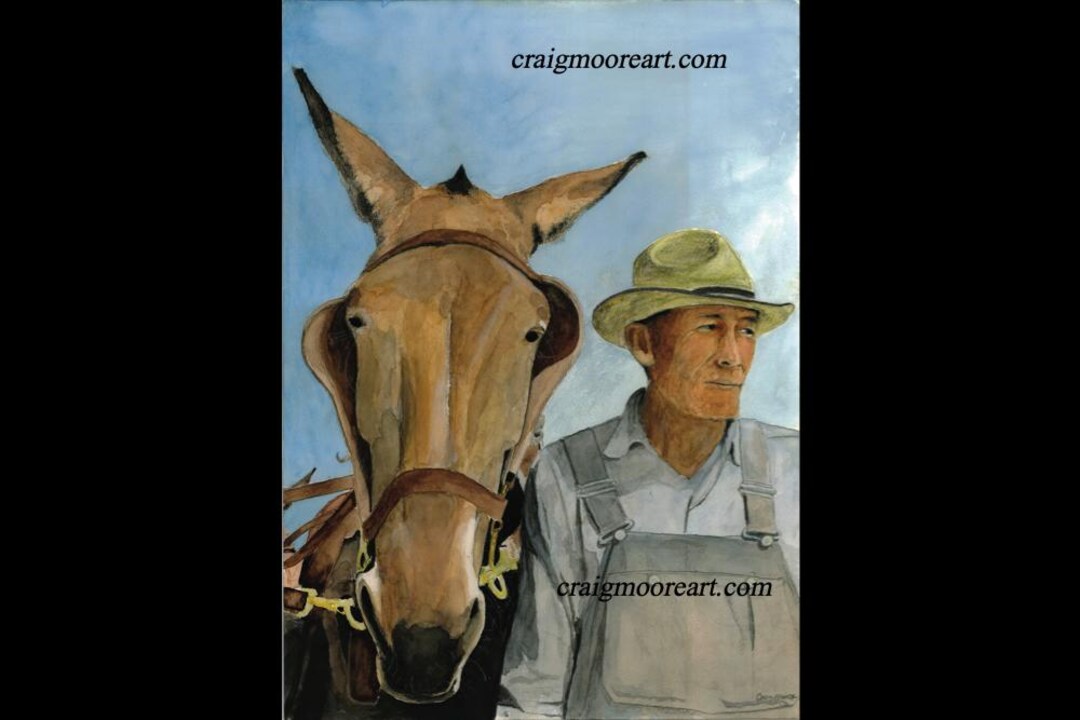 Working Together, Country Styles Paint, Home Decor, Wall Art, Original ...