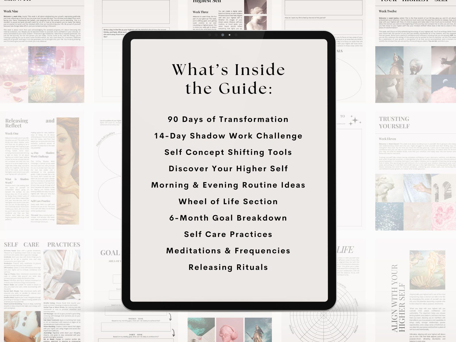 90-day Glow up Guide to Align With Your Higher Self 14-day Shadow Work Challenge With Daily ...