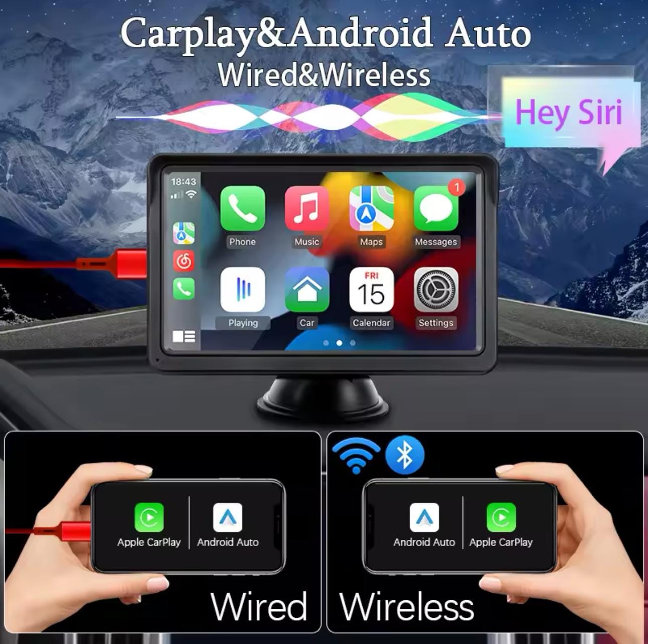 Portable Carplay Screen - Etsy