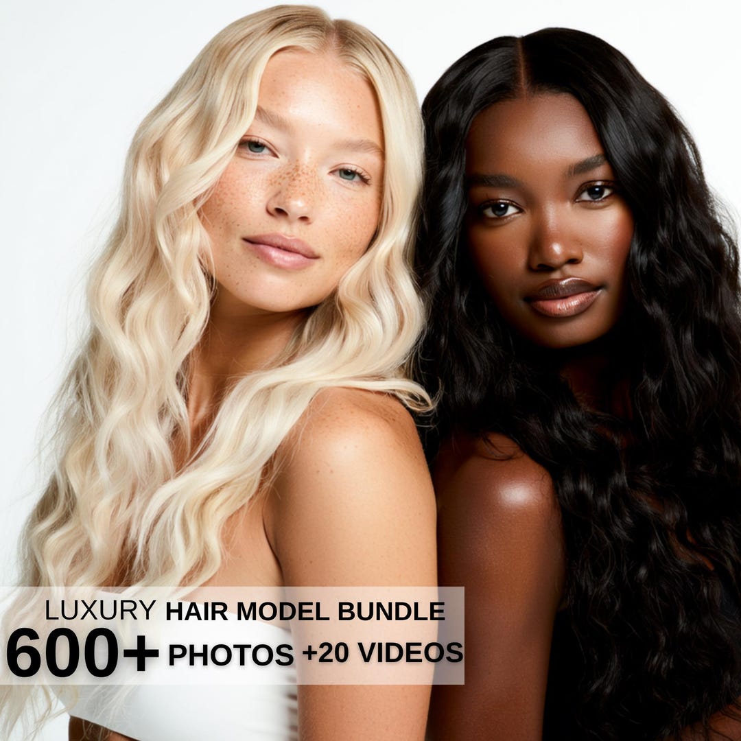 Hair Salon Content Bundle | 600+ Photos & 20 Videos - Etsy