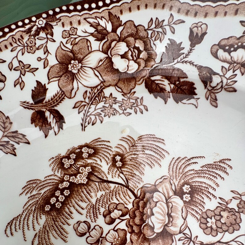 Vintage Alfred Meakin Tonquin Plates, English Transferware 1950s, 36cm ...