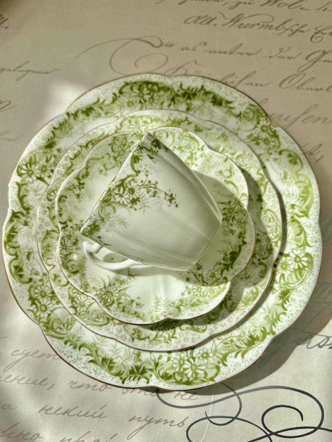 Rare Antique Tea Set From the Foley China Potteries Staffordshire - Etsy