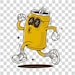 Running Beer Can Character, Retro Colors - Etsy