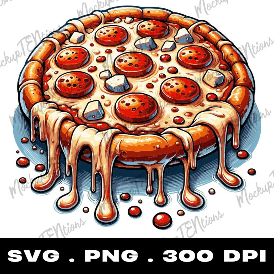 Pizza SVG, Pizza Graphic, Pizza PNG Clipart, Fast Food, Pizza Clipart ...