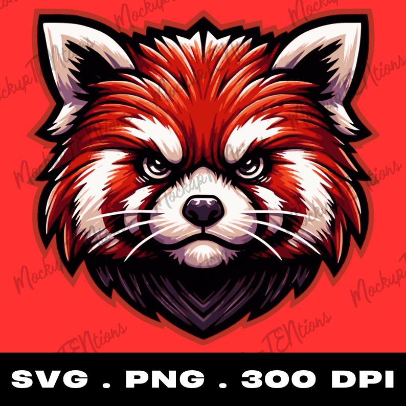 Red Panda SVG, Red Panda Graphic, Red Panda PNG Clipart, Red Panda ...