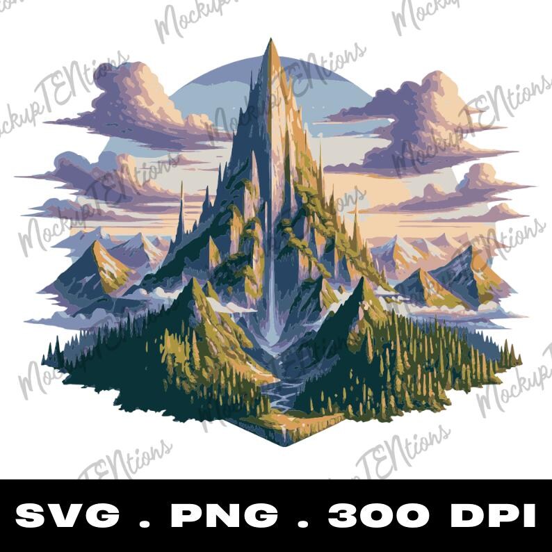 Mountain SVG, Mountain Graphic, Mountain PNG Clipart, Mountain Clipart ...