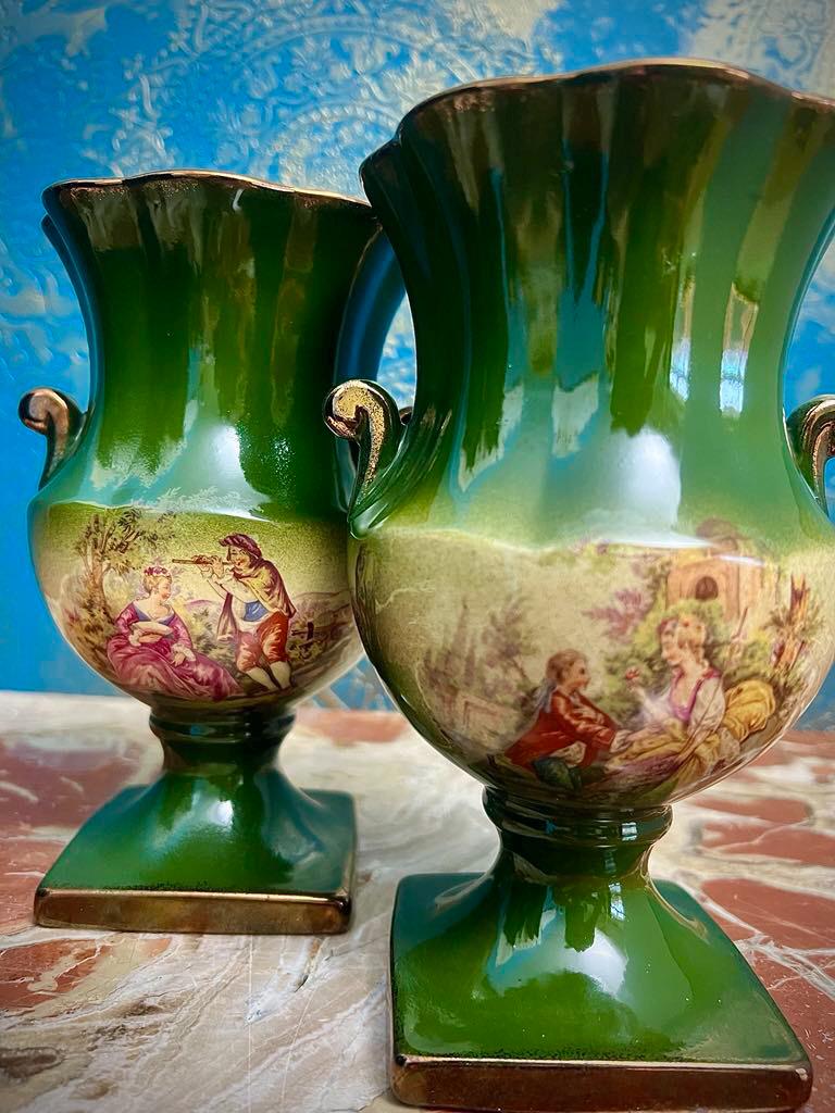 Vintage green vase - Etsy 日本 Vintage green vase - Etsy 日本