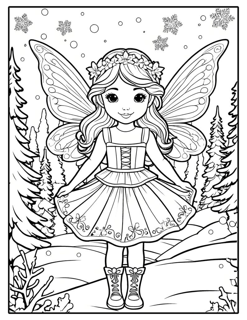 Fairyland Magic A Coloring Adventure: 35 Absolutely Adorable Fairies ...