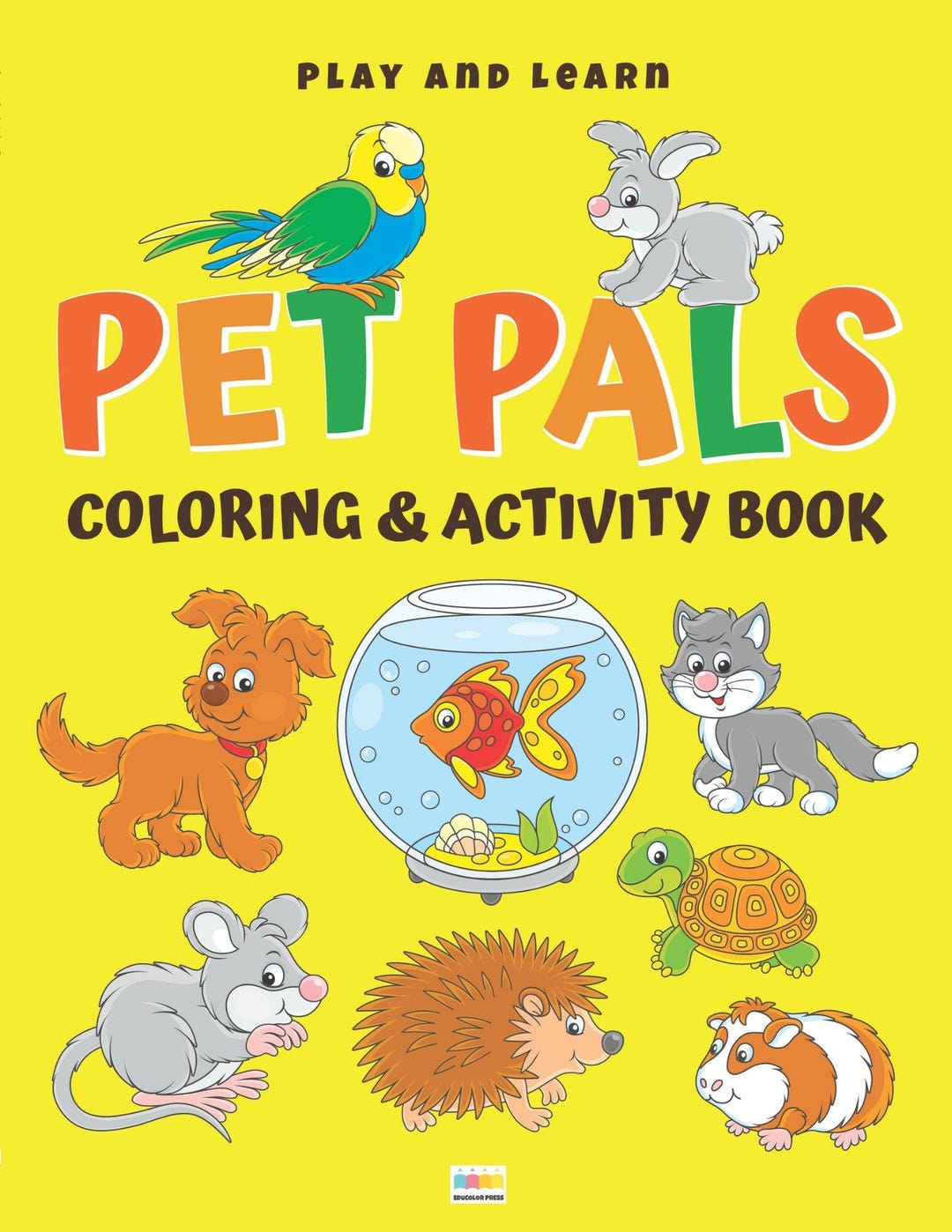 Pet Pals Coloring and Activity Book - Etsy