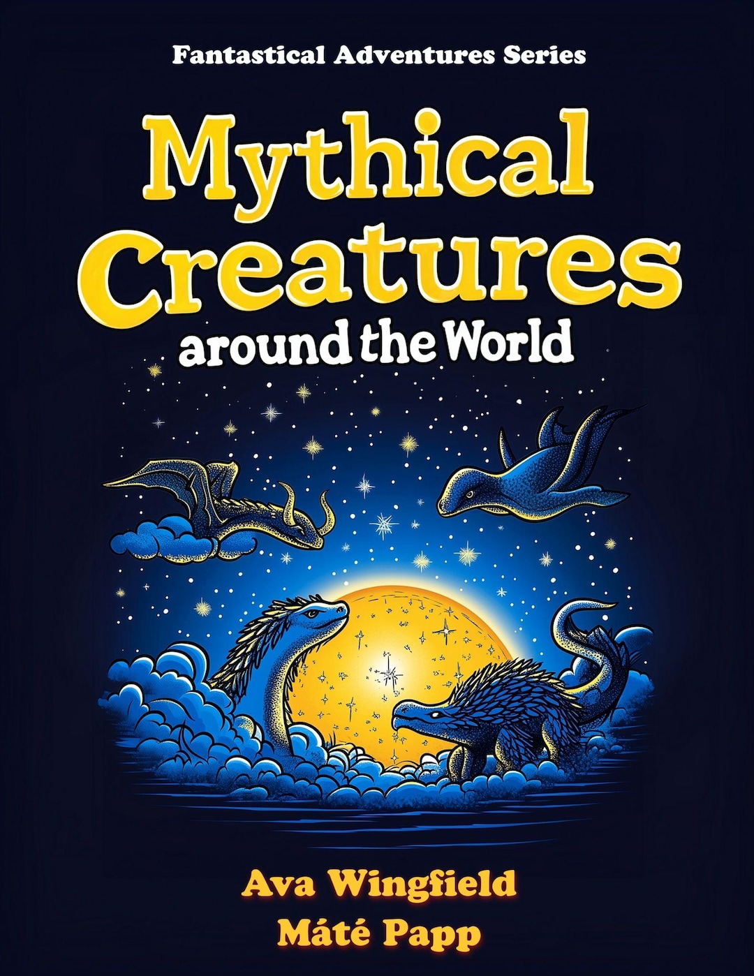 Mythical Creatures Around the World Coloring and Activity Book: Embark ...