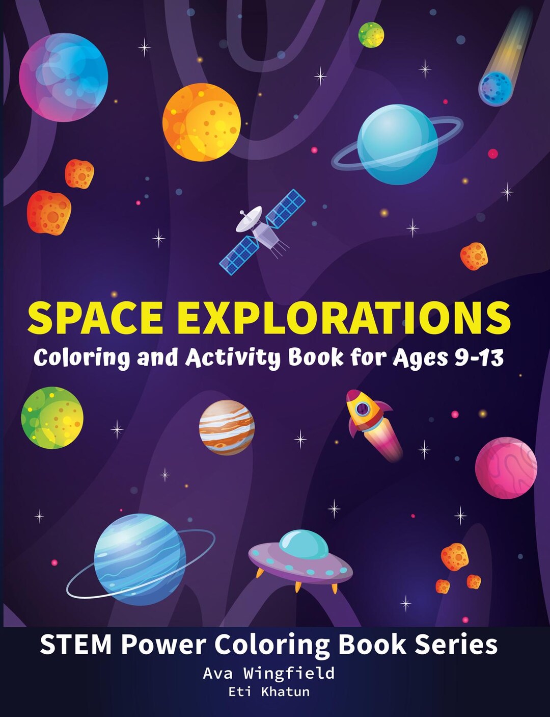 Space Explorations: Kids Coloring & Activity Book (ages 9-13) - Etsy