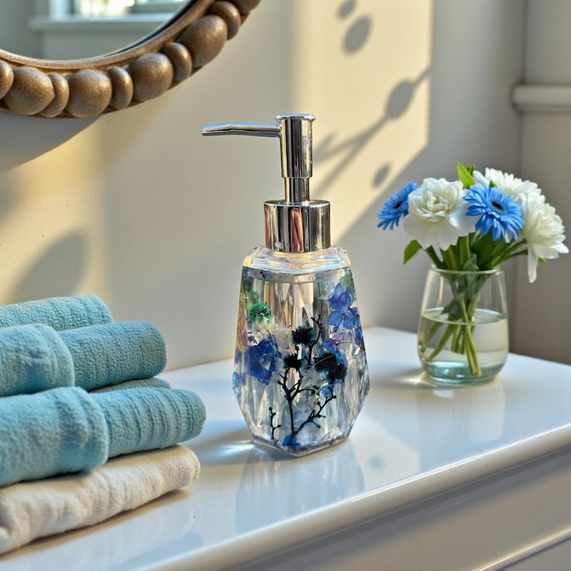 Resin Soap Flower Holder - Etsy UK