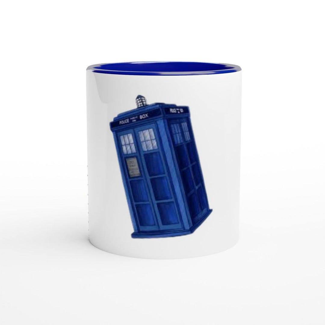 Time Travel Mug Tardis-inspired Design Ceramic Coffee Mug for Sci-fi ...