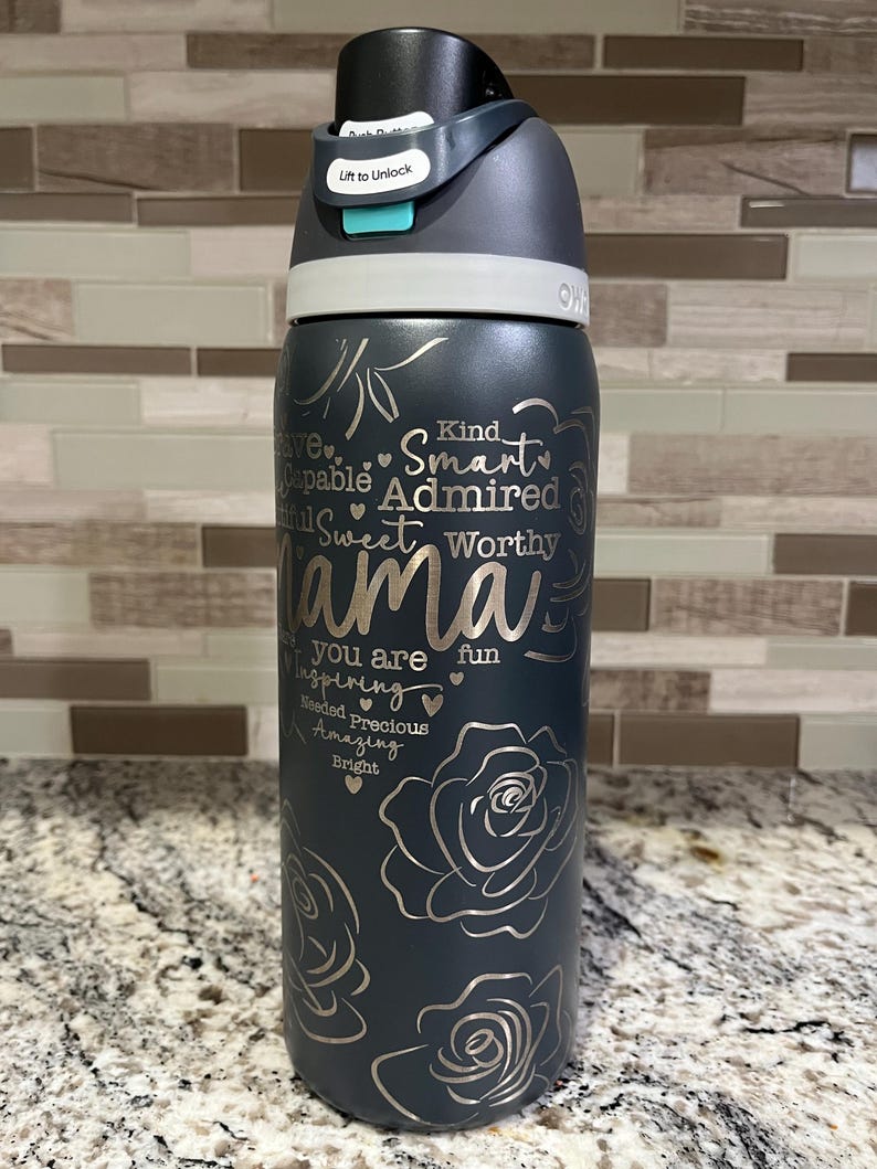 New 32oz Laser Engraved MAMA Owala - Etsy