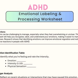 ADHD Bundle Pack - Etsy