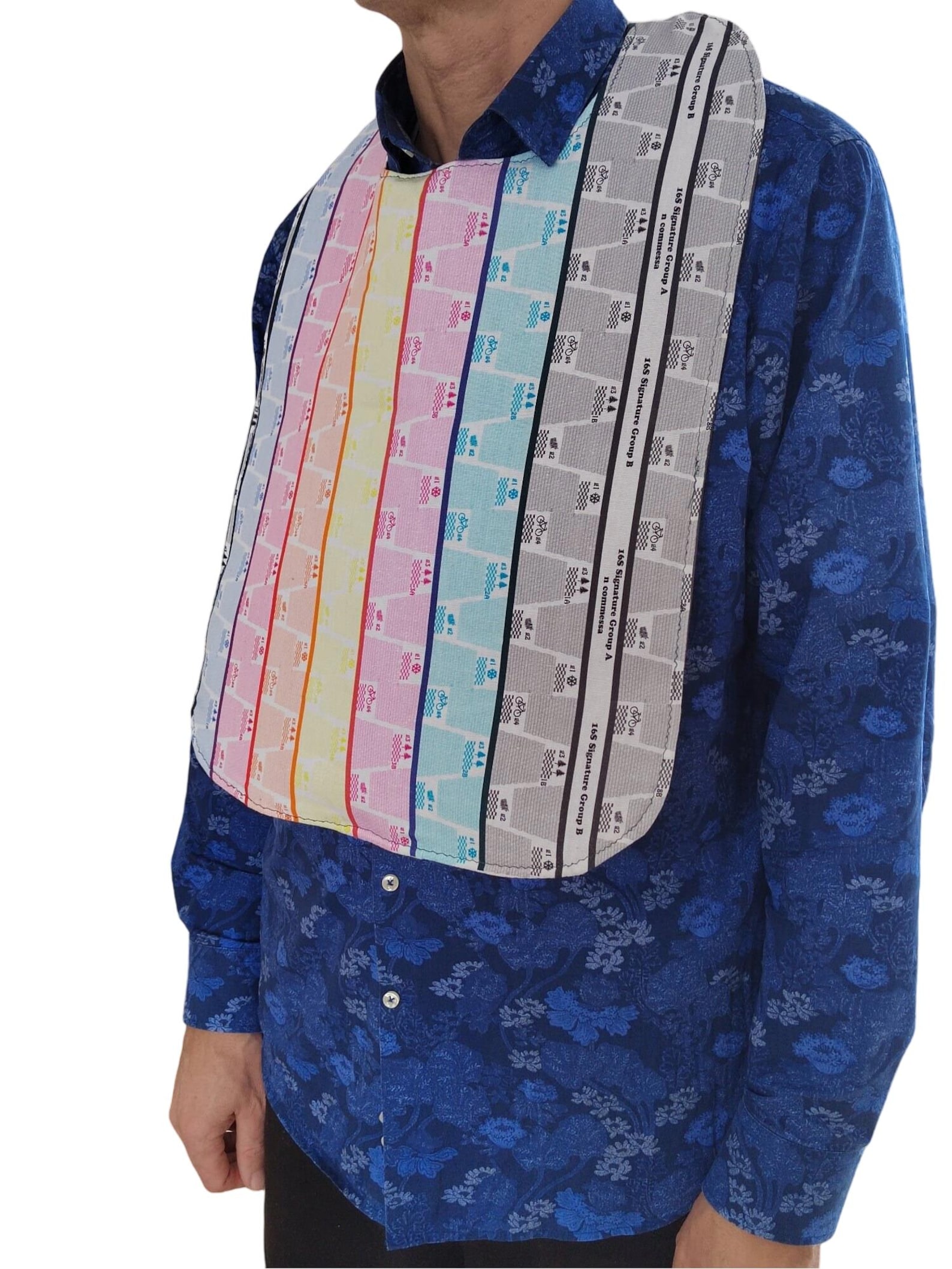 Reversible Bib EASY SEW for an Adult or Teen Bib PDF Pattern - Etsy