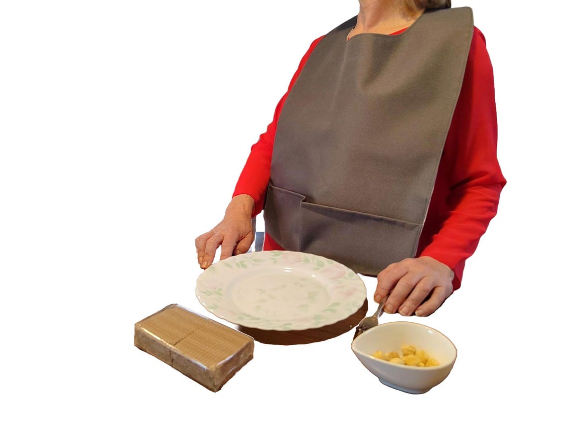 Reversible Bib Set- EASY SEW an Adult or Child Bib PDF Pattern 2 in 1 ...