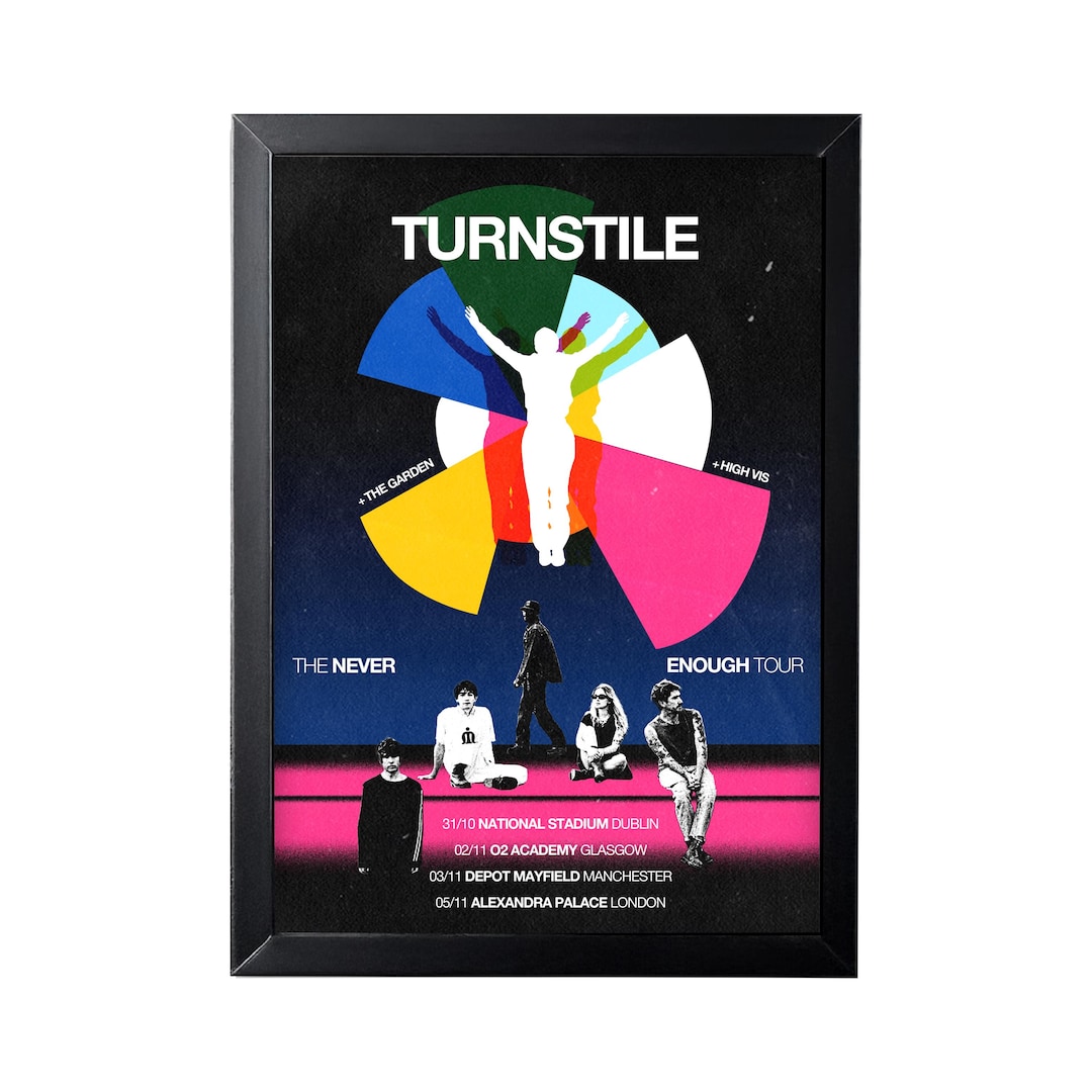 Turnstile Fan-made Tour Poster - Etsy