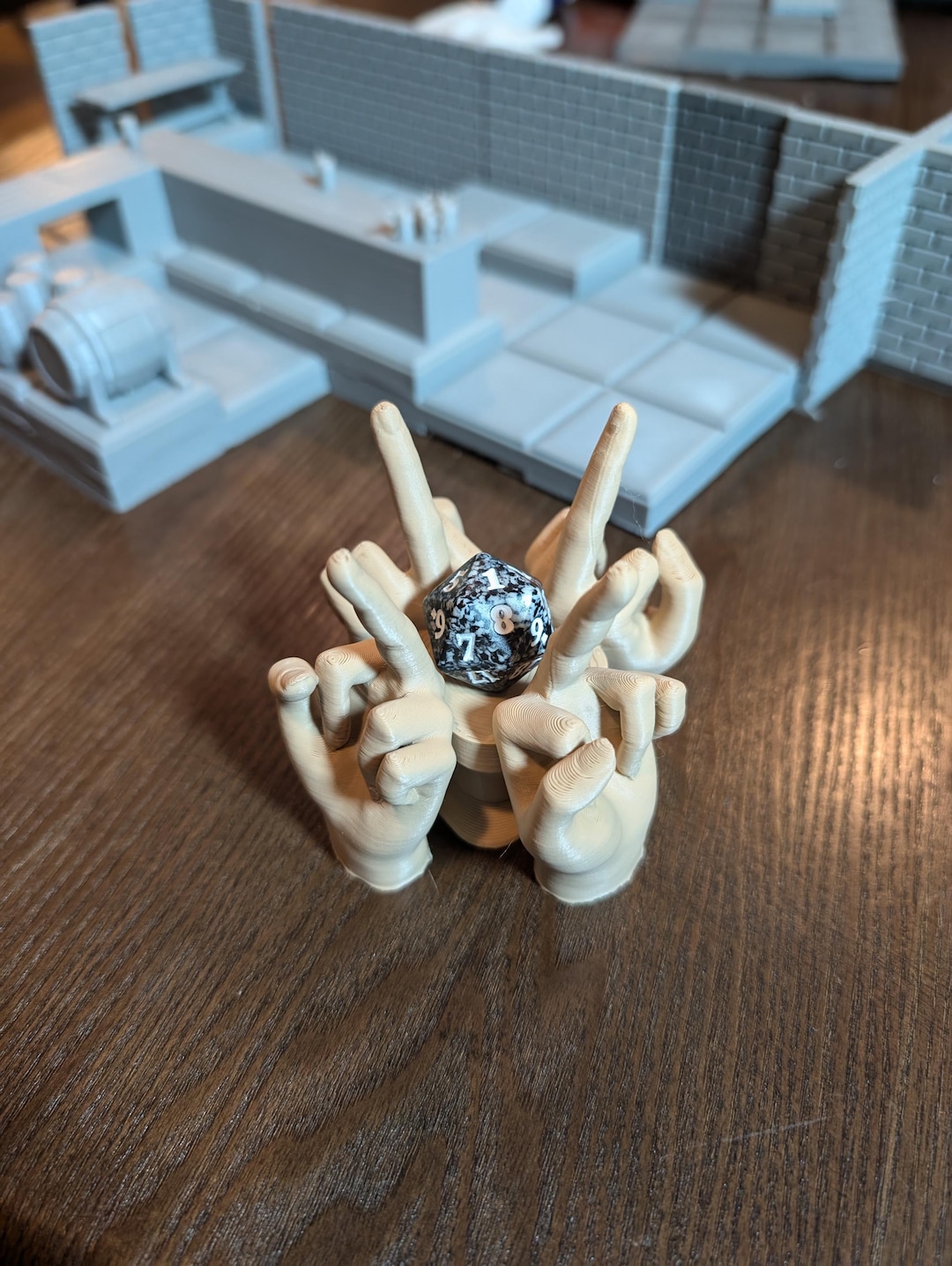 Middle Finger Dice Jail: 3D Printed Funny D&D Punishment - Etsy