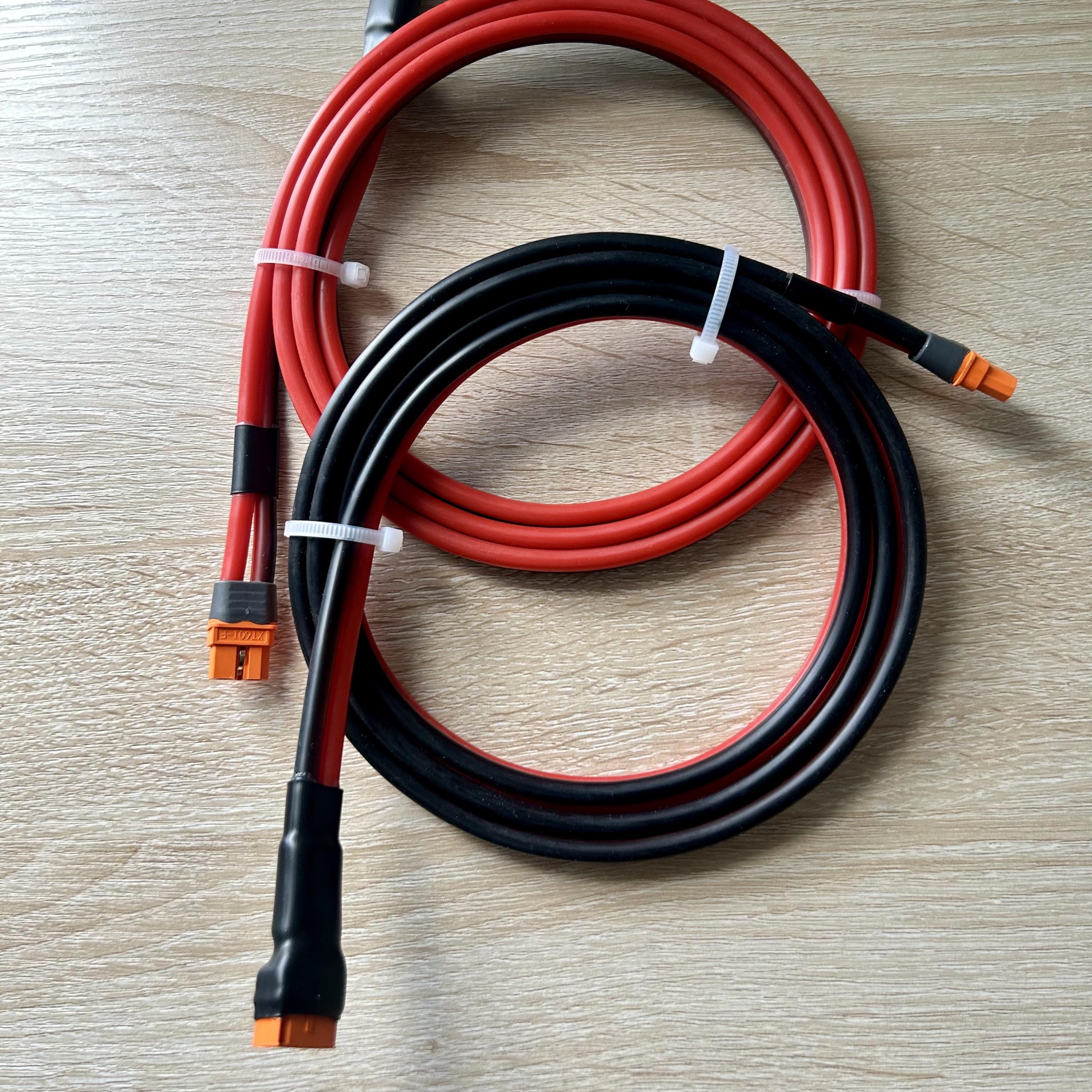 Customized 10 AWG Xt60i Male to Female Xt60i to Xt60i Connector ...