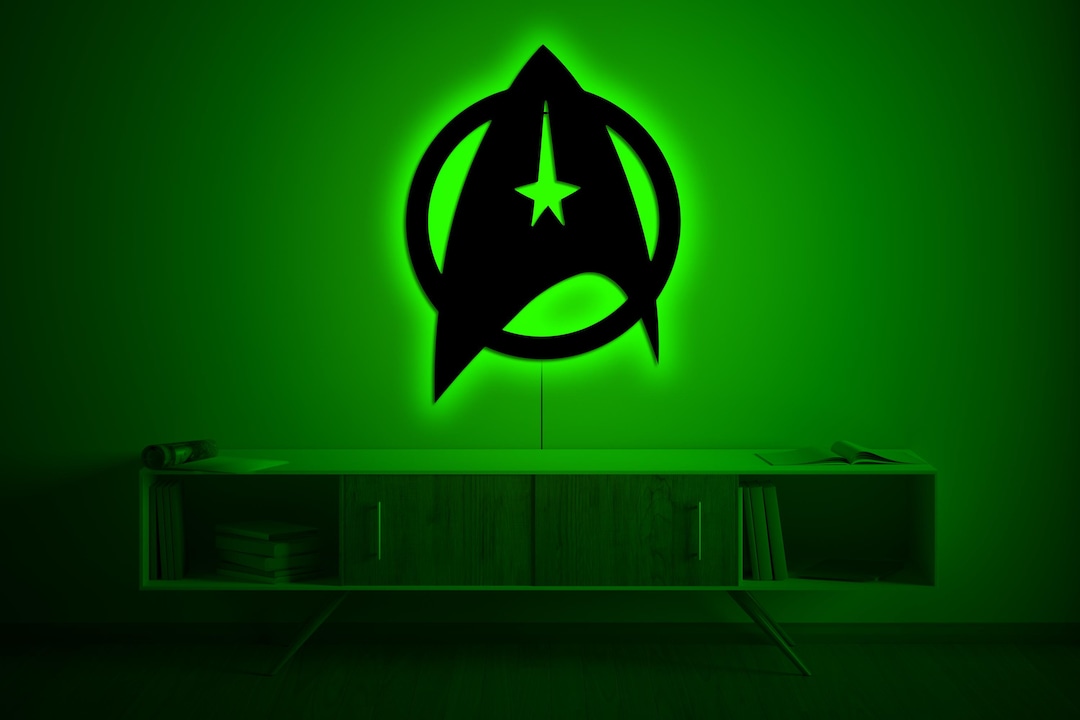 Science Fiction TV Series RGB Wall Sign-space Movie Led Wall Decor ...