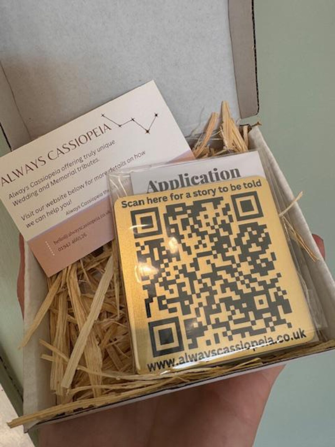 Memorial QR Code Plaque - Etsy