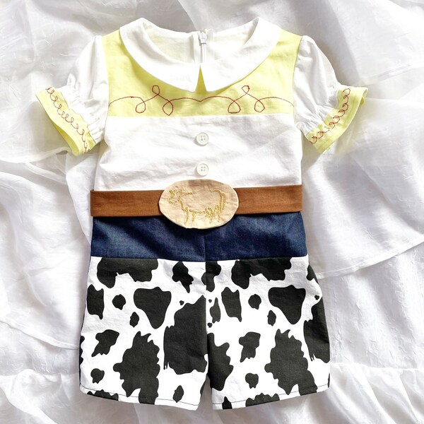 Toy Story Jessie Girls Costume - Etsy