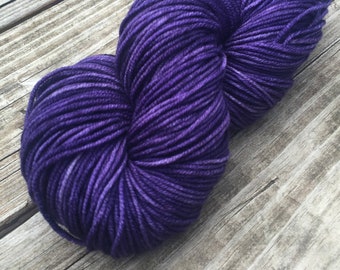 Dark Purple Yarn - Etsy