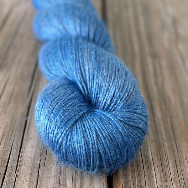 Linen Laceweight Yarn - Etsy