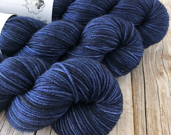 Navy Blue Yarn | Etsy