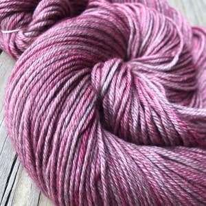 Pink, Yak Silk DK Treasures, Hand Dyed DK Yarn, From the Depths She ...