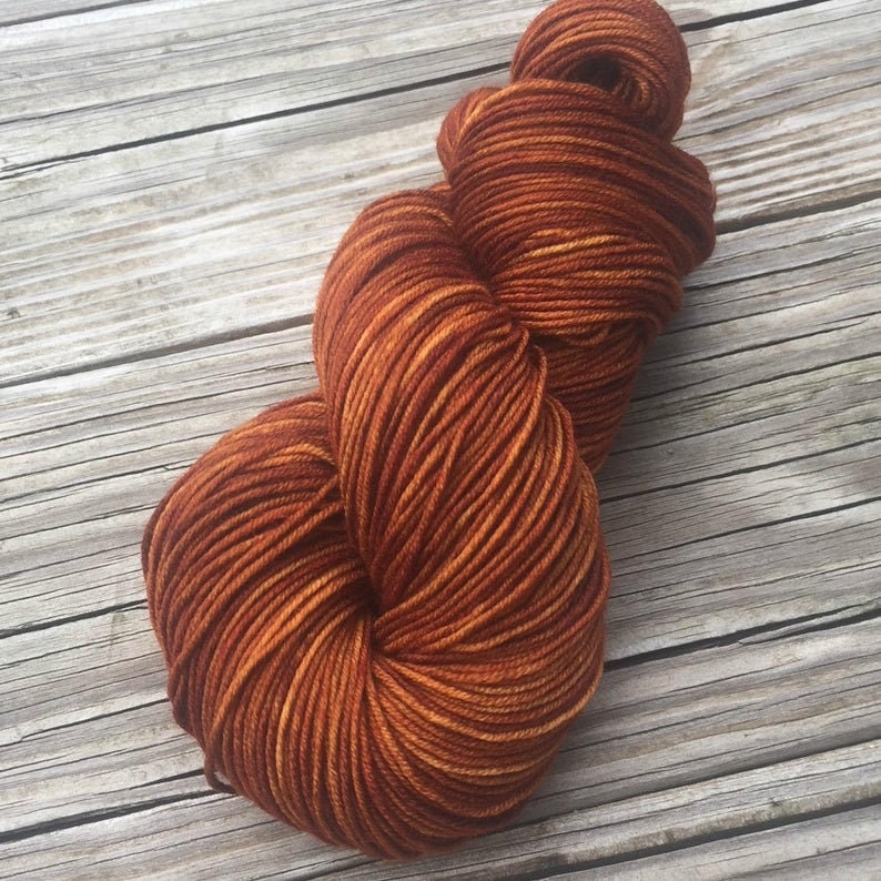 Hand Dyed Worsted Weight Yarn Dyed to Order Treasured - Etsy