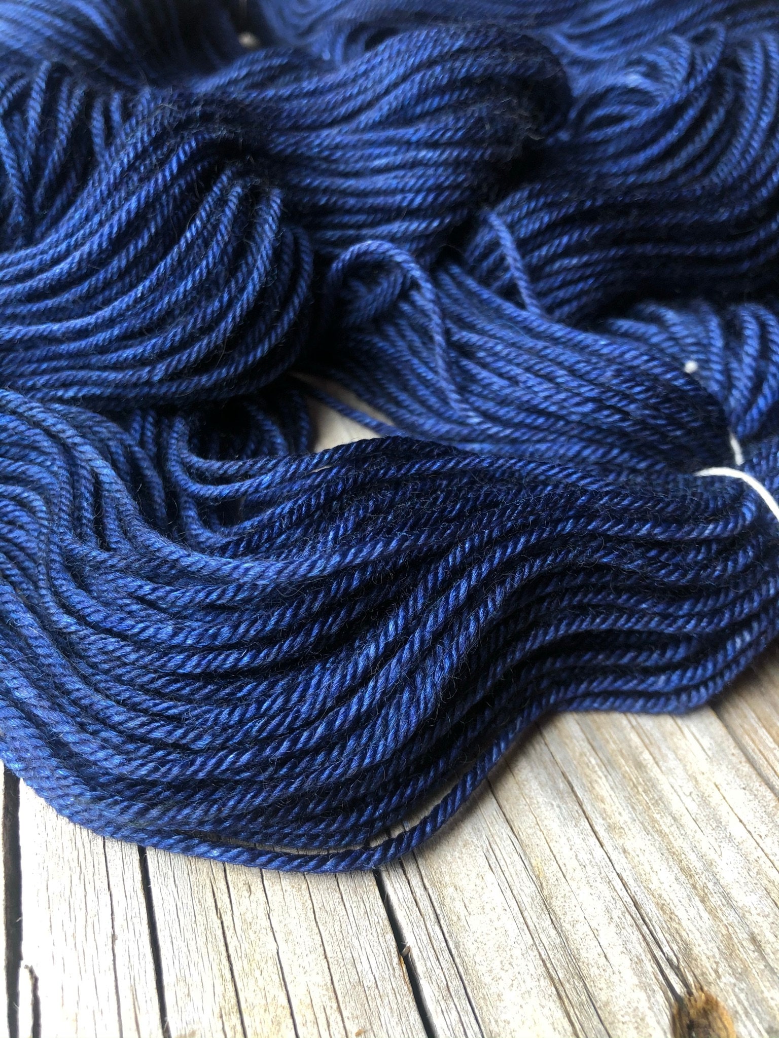 Midnight Blue, Yak Silk DK Treasures, Hand Dyed DK Yarn, Far Horizon - Etsy