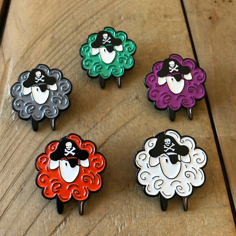 Sheep Pin - Etsy