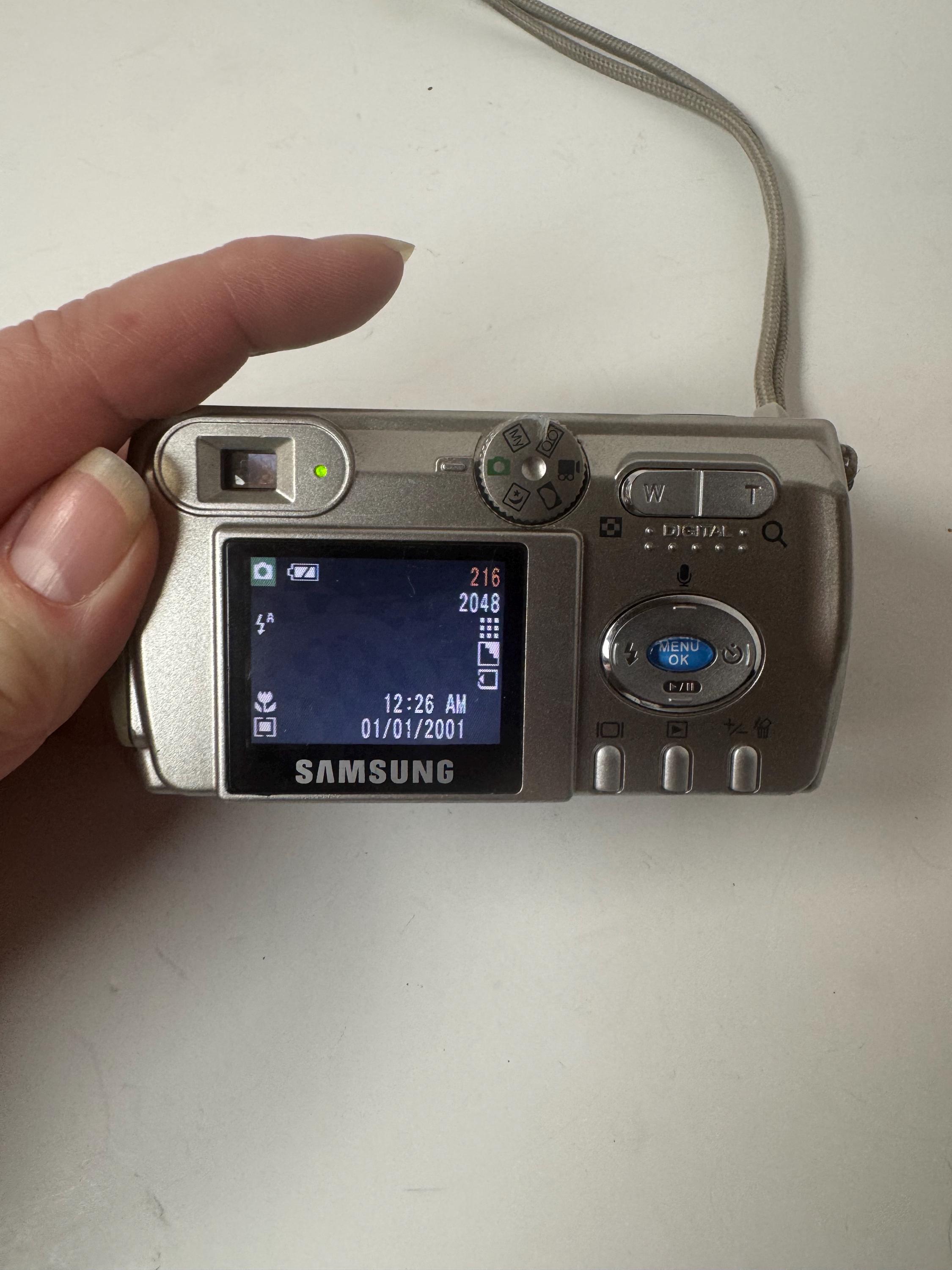 Samsung Digimax 301 3.2 Megapixels Movie Clip - Etsy