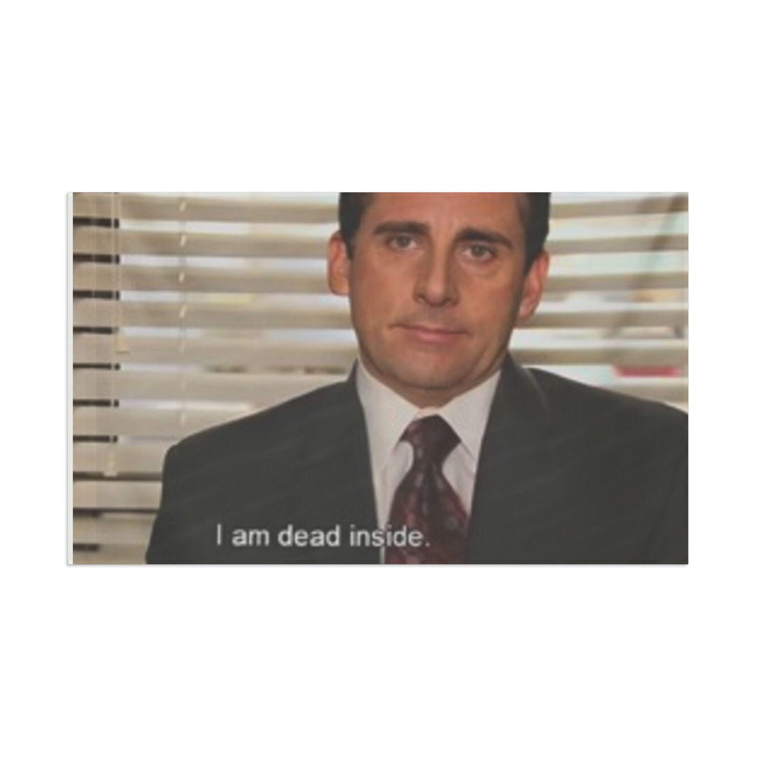 Michael Scott Worlds Best Boss Flag, Funny the Office TV Show Wall ...