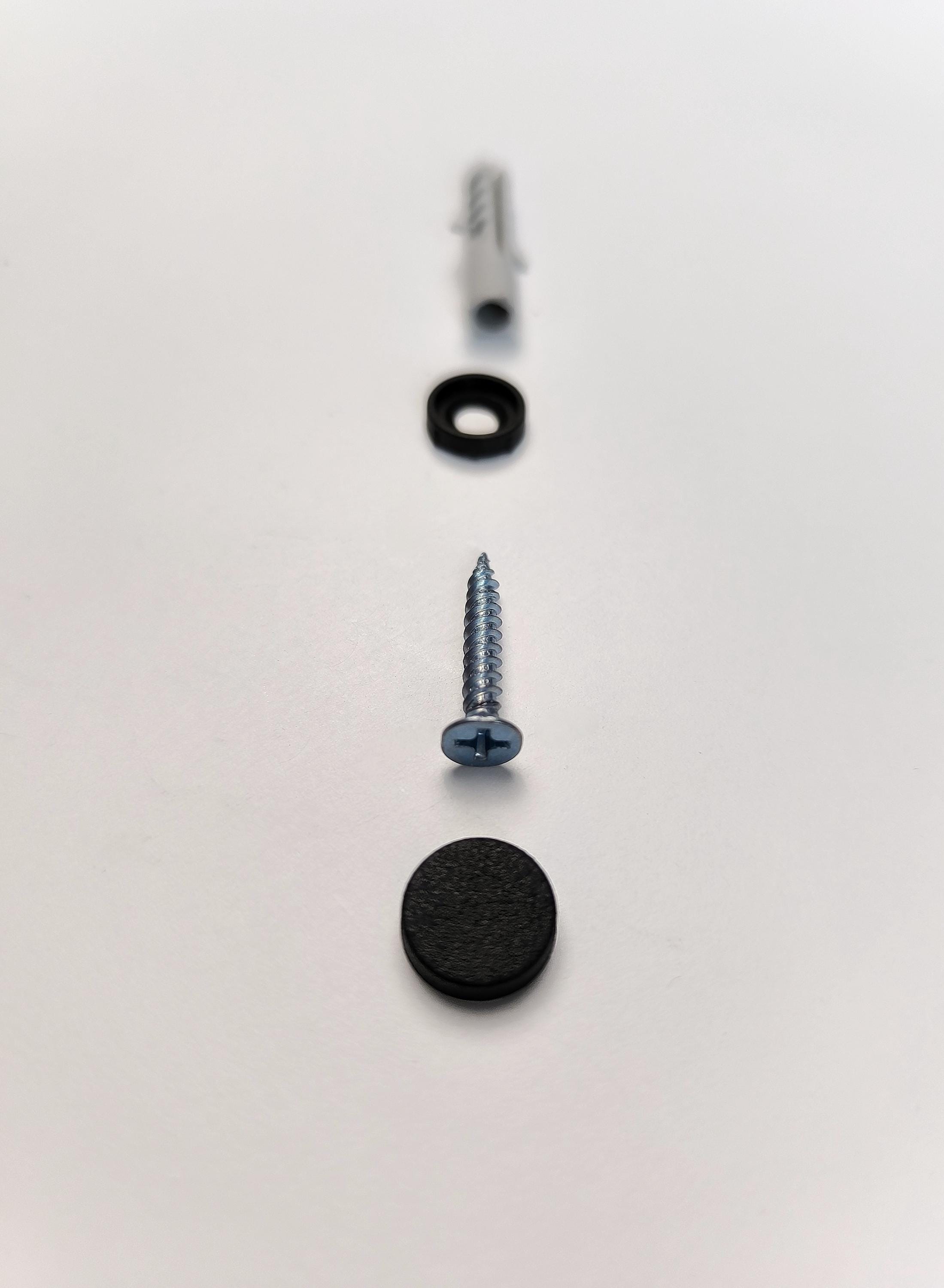 Decorative Caps, Covers Round Shape for Screws, Fasteners in Two ...