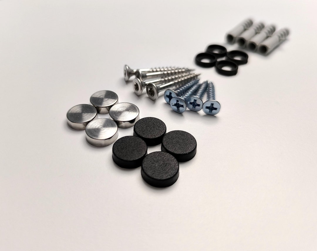 Decorative Caps, Covers Round Shape for Screws, Fasteners in Two ...