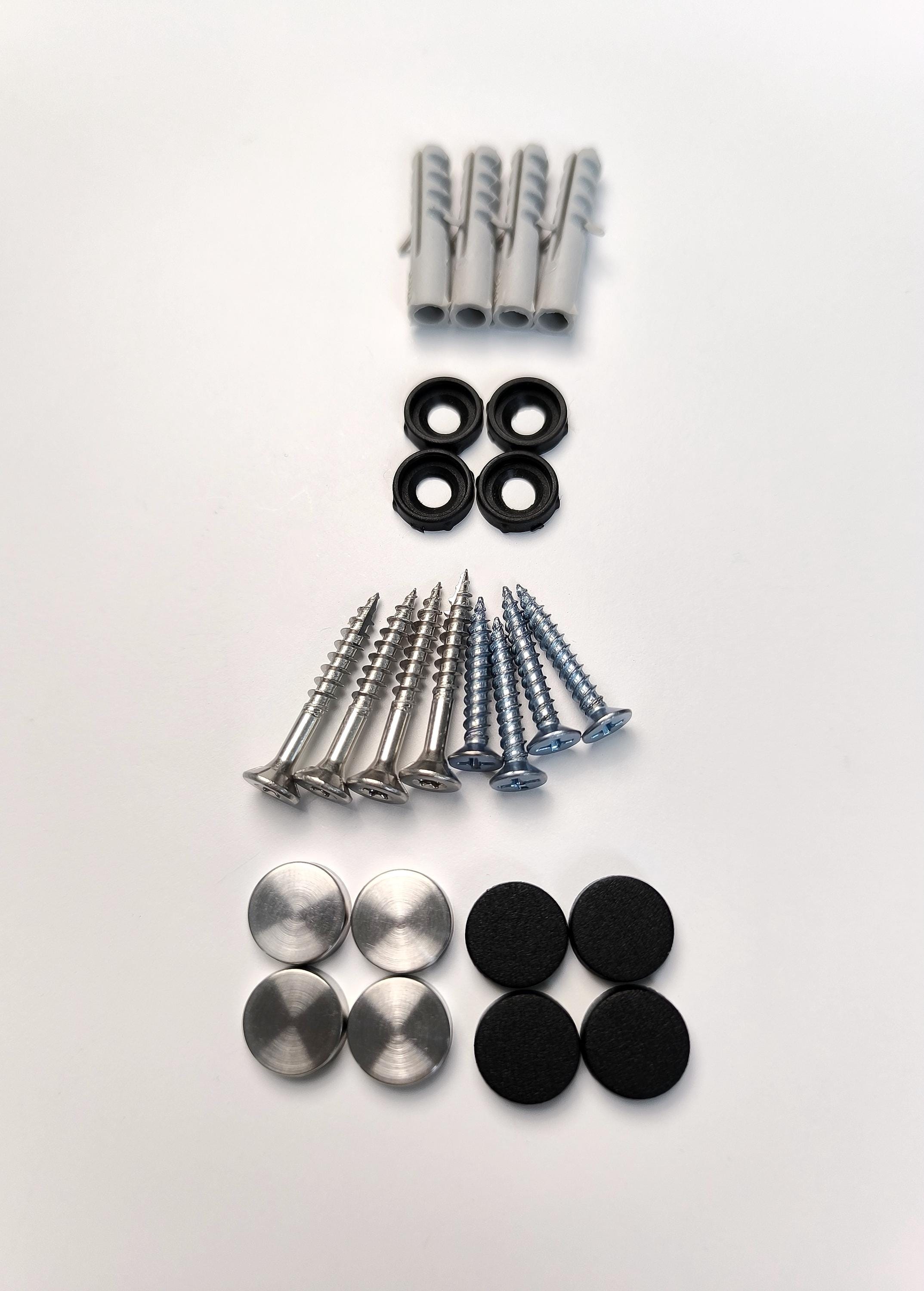 Decorative Caps, Covers Round Shape for Screws, Fasteners in Two ...