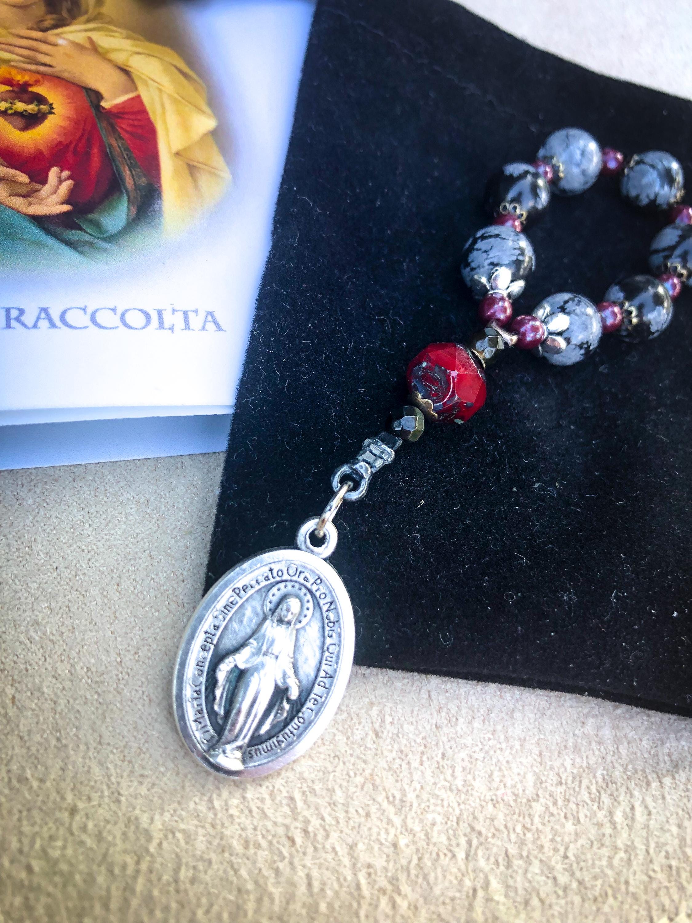 The Immaculate Heart of Mary Chaplet - Etsy