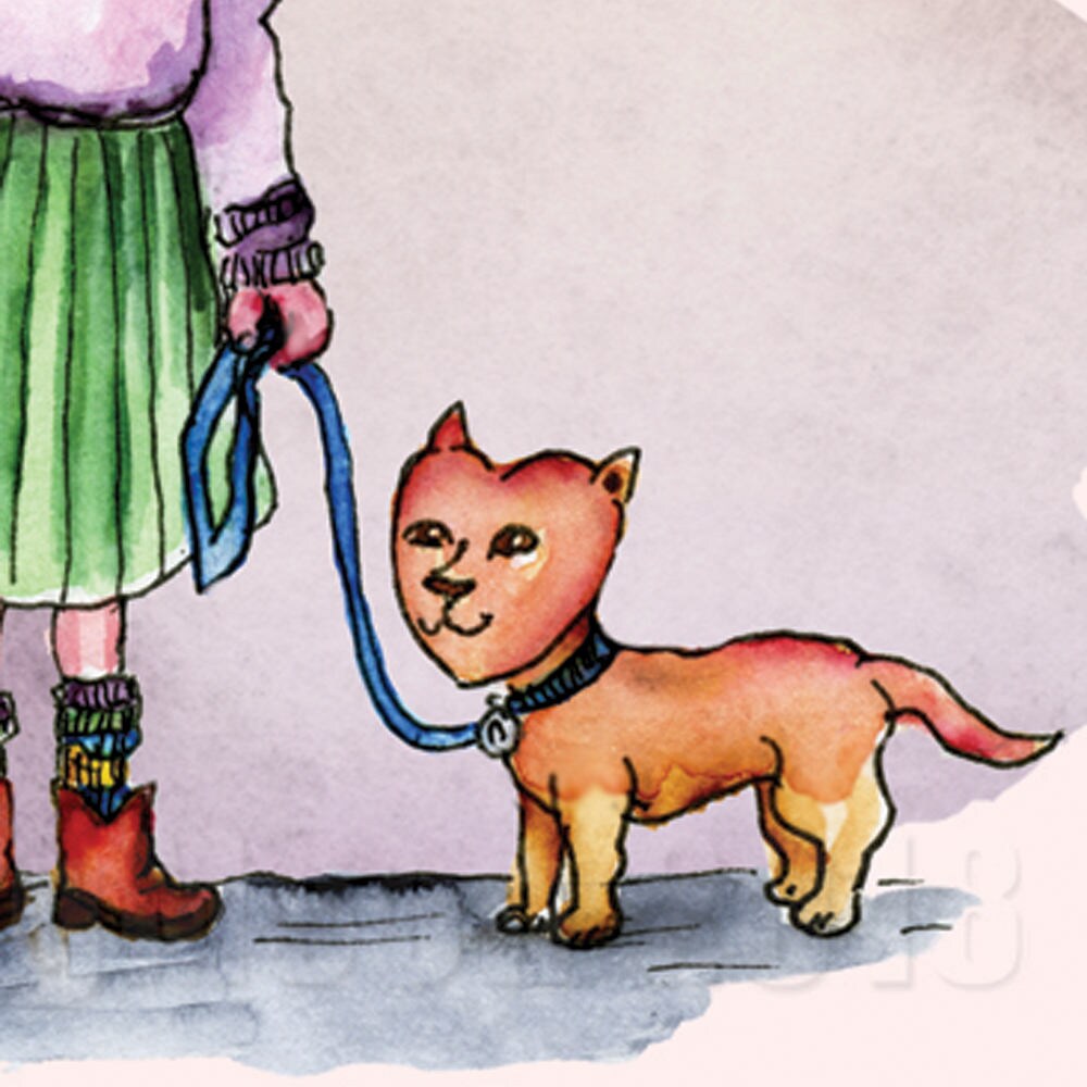 Girl With the Heart-shaped Face Mini Print - Etsy